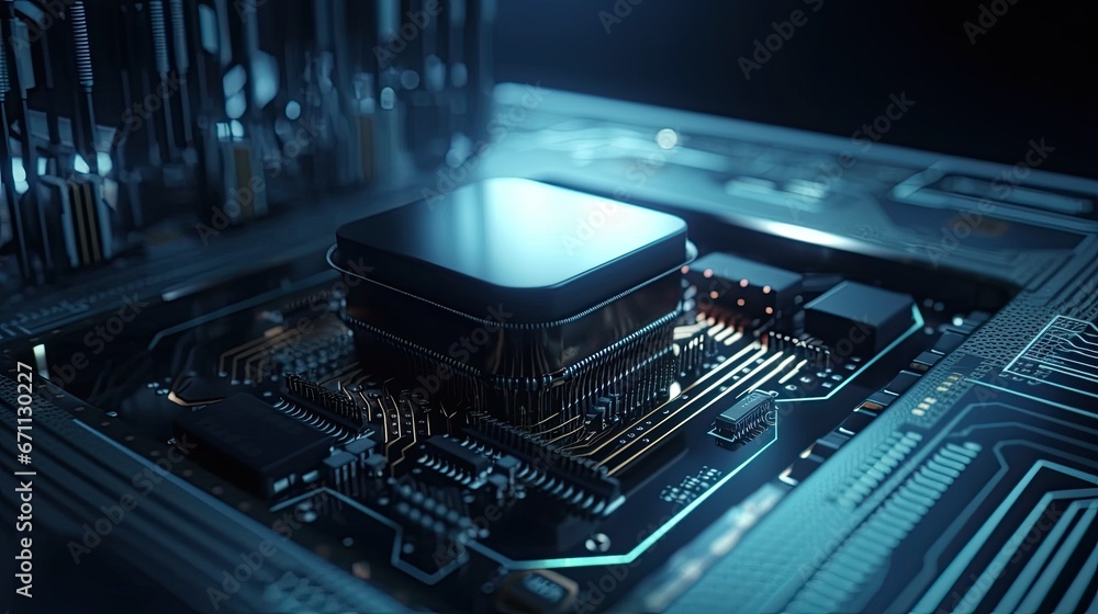 Futuristic Animation Concept: High-Tech Authentic Robot Arm Holding ...