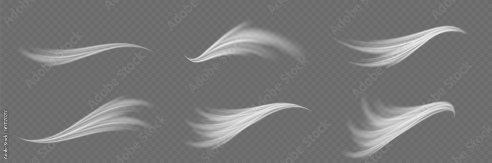 Glowing motion line. Glowing speed lines. Light sparkling effect. Magic ...