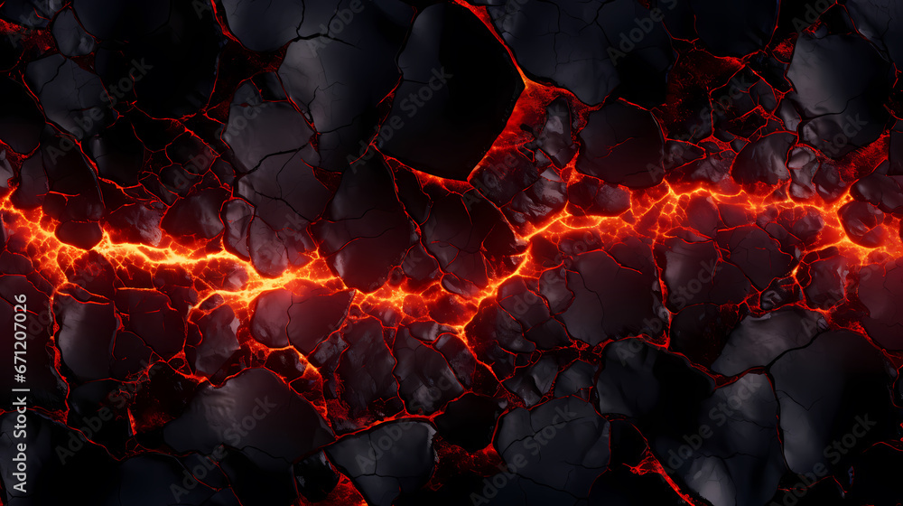 Photo & Art Print Lava burst PPT background poster wallpaper web page, jiejie