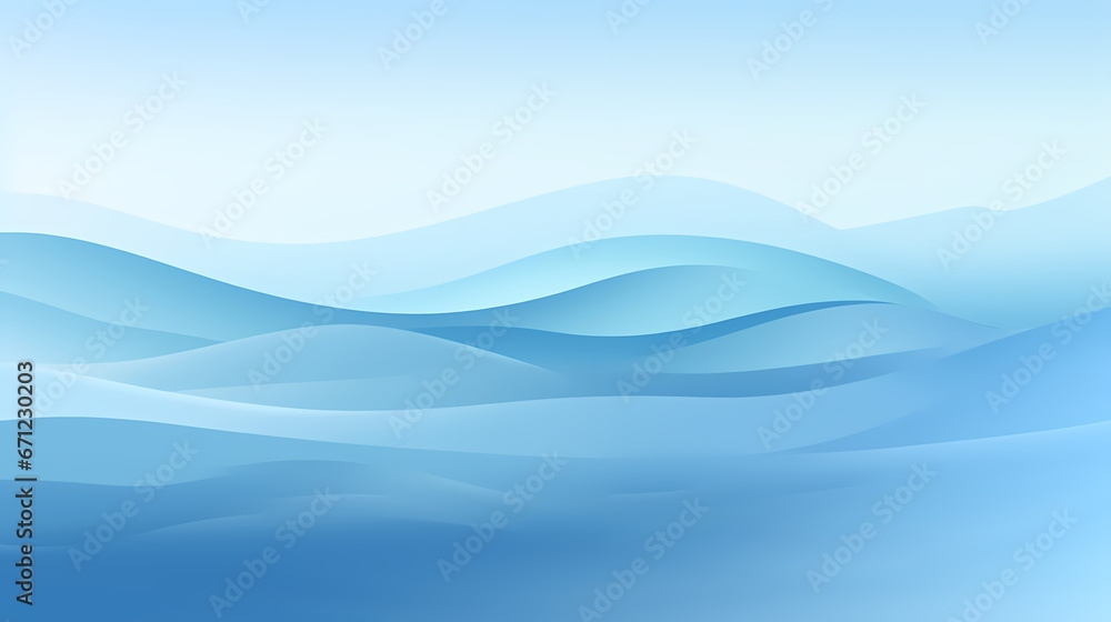 Light blue gradient PPT background poster wallpaper web page Stock ...