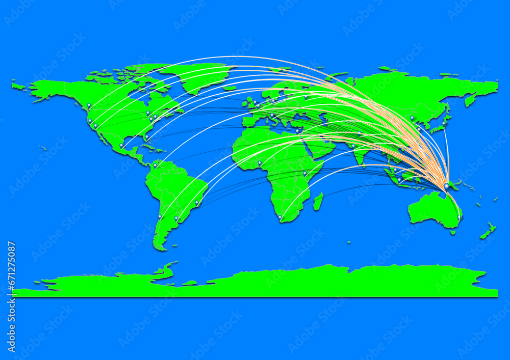 Vecteur Stock Weipa, Australia map - Concept map for Weipa, Australia ...