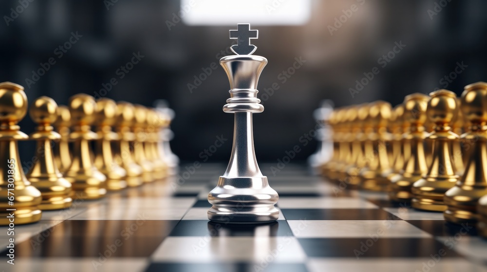 chess battle, victory, success, team leader, teamwork, business ...