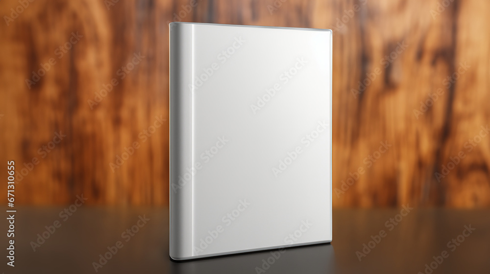 Blank Book Cover Mock-Up, Ready for Your Name, the Epitome of Literary ...