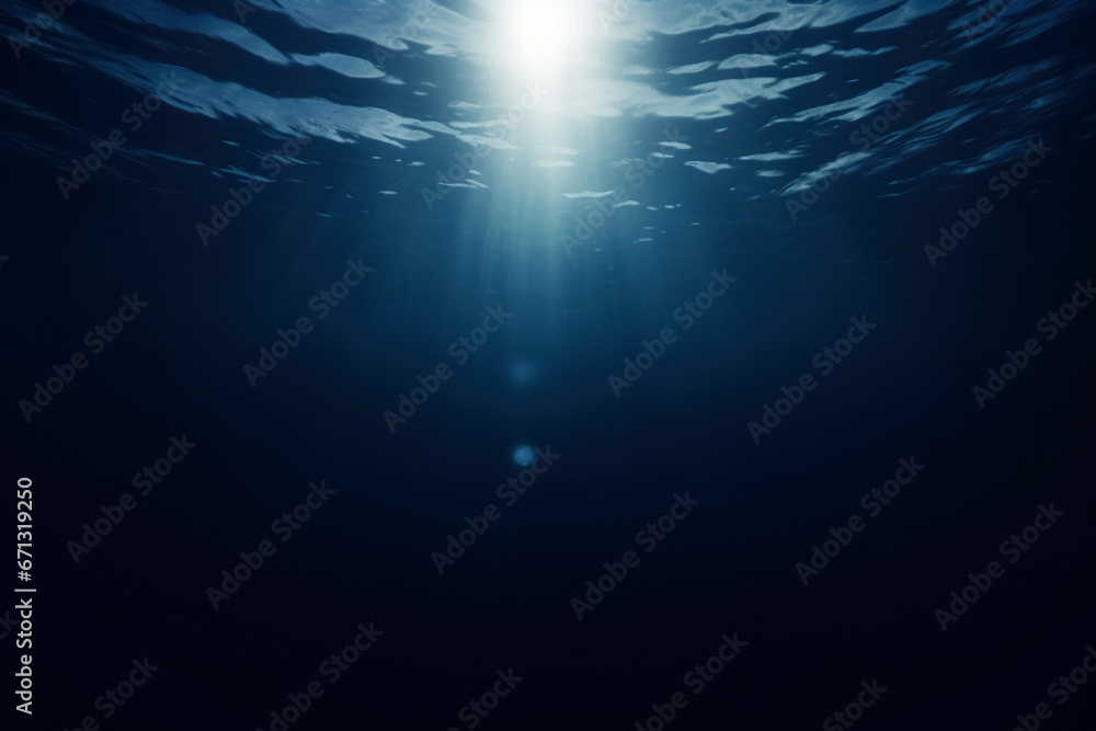 Underwater Effect Photo Overlays. Ocean Depth Effect, Sea Texture Layer ...