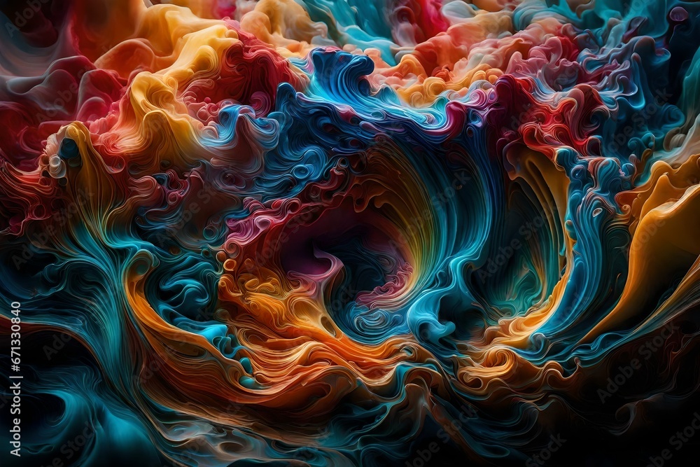 abstract fractal background 4k, 8k, 16k, full ultra HD, high resolution ...
