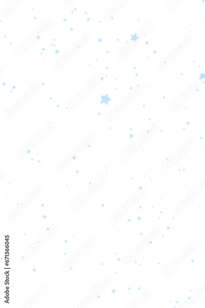 Digital png illustration of light blue stars repeated on transparent ...