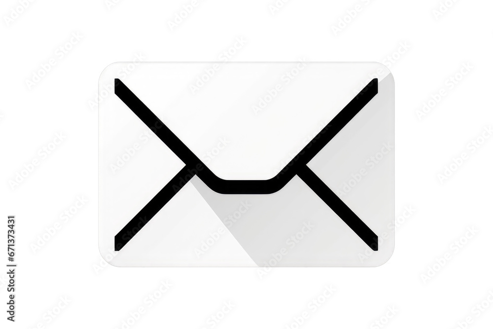 Take a look at the mail icon. It's a vector illustration that ...