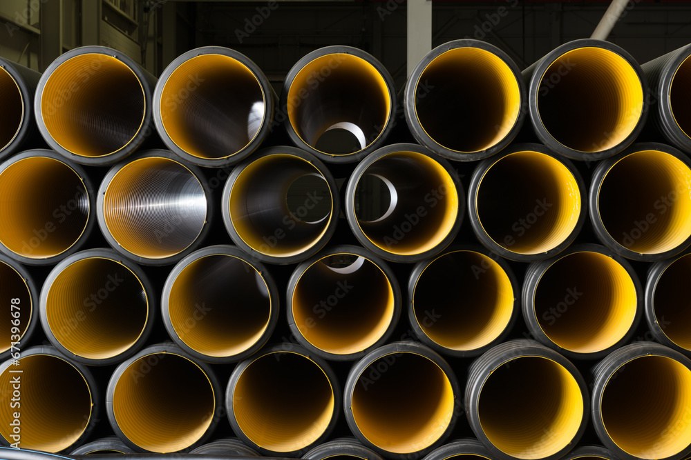 Drainage Corrugated Pipe Land Drainage Pipe, Manufacture of plastic ...