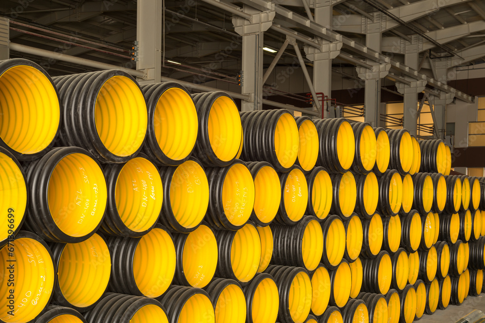 Drainage Corrugated Pipe Land Drainage Pipe, Manufacture of plastic ...