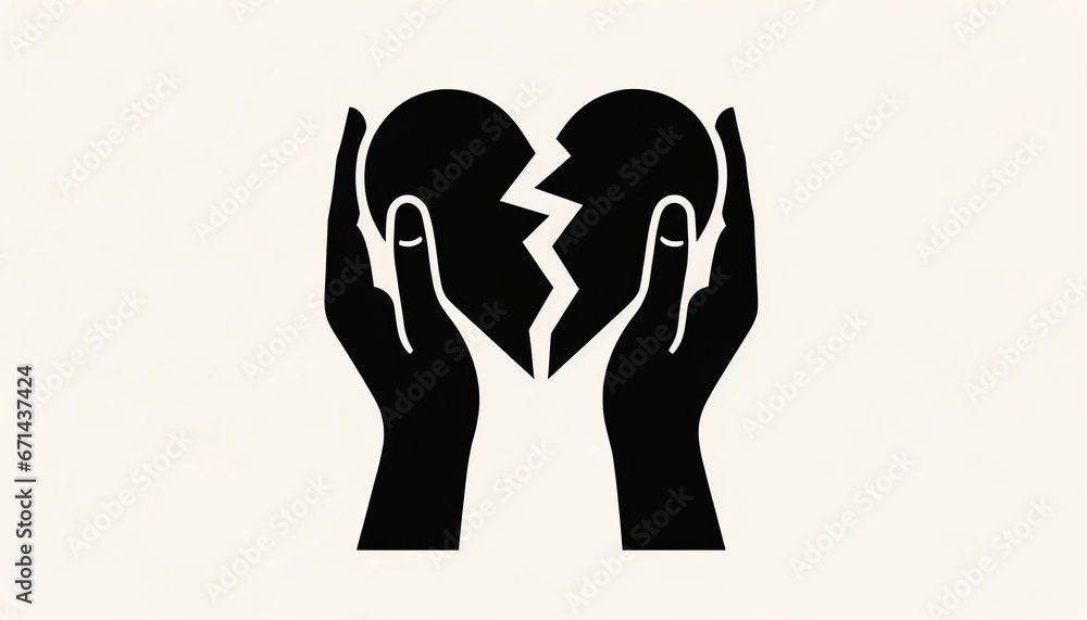 A minimalist graphic design that conveys the message of social equality ...