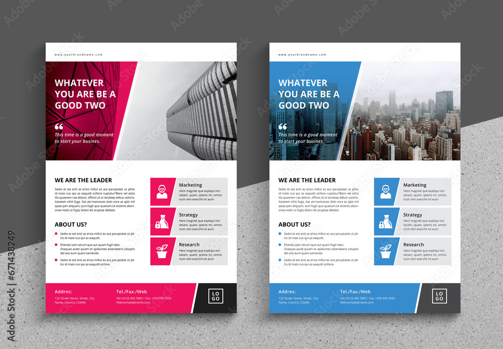 Flyer Layout Stock Template | Adobe Stock