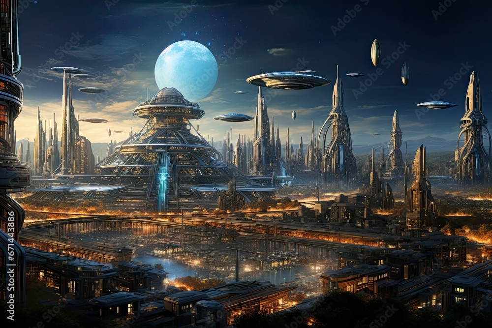 Fantasy alien planet, 3D rendering, Computer digital drawing, Venusian ...