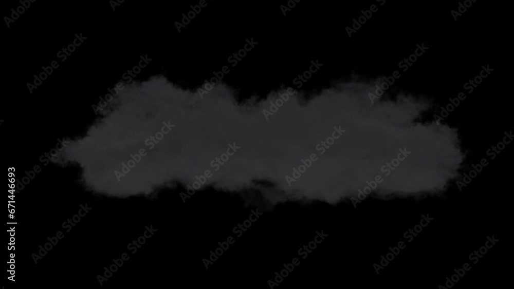 Storm Clouds:Dark clouds and lightning Realistic animation effects, background footage, motion ...