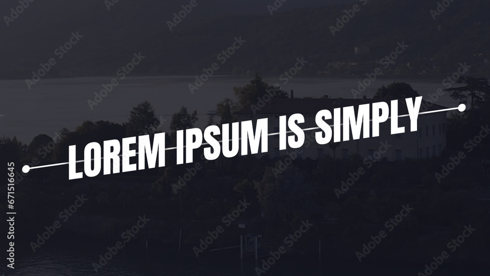 Simple Text Animation Stock Template | Adobe Stock