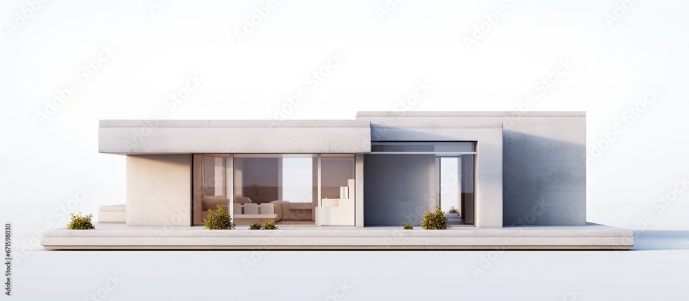 Building a concrete single family house using 3D printing technology ...