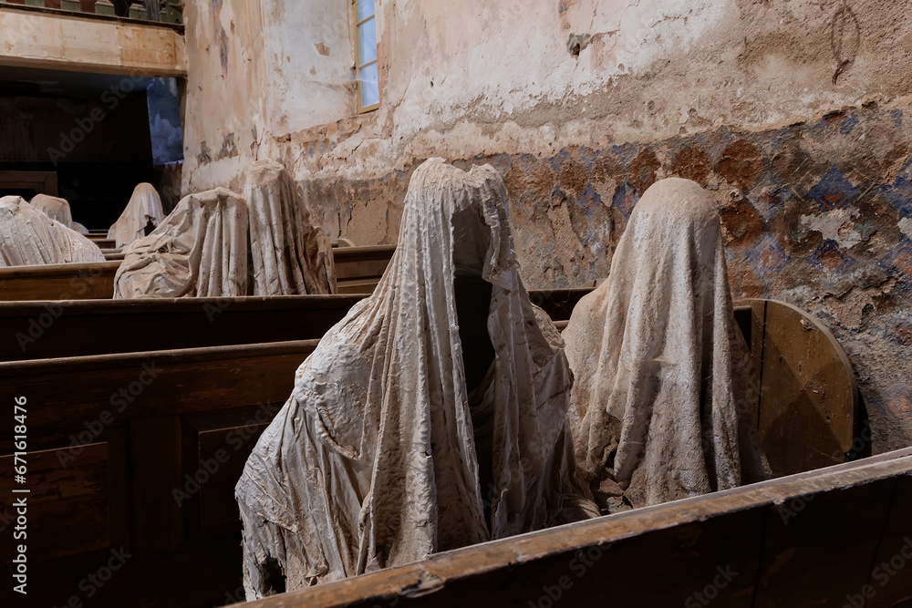 Lukova, Czech Republic, 29 October 2023: Abandoned catholic church of ...