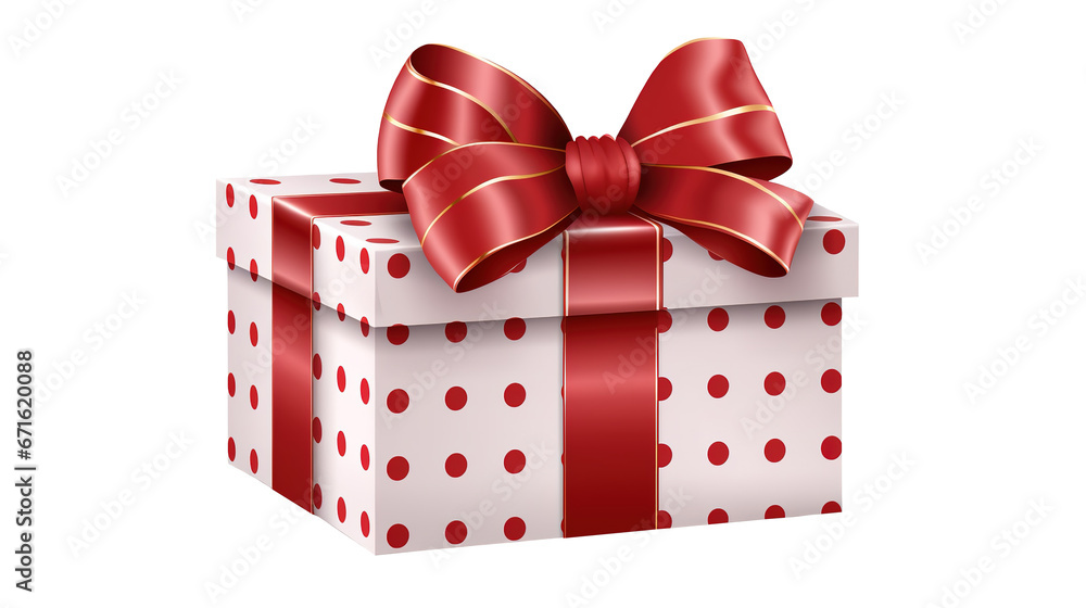 PNG transparente disponível Gift box with red ribbon isolated on ...