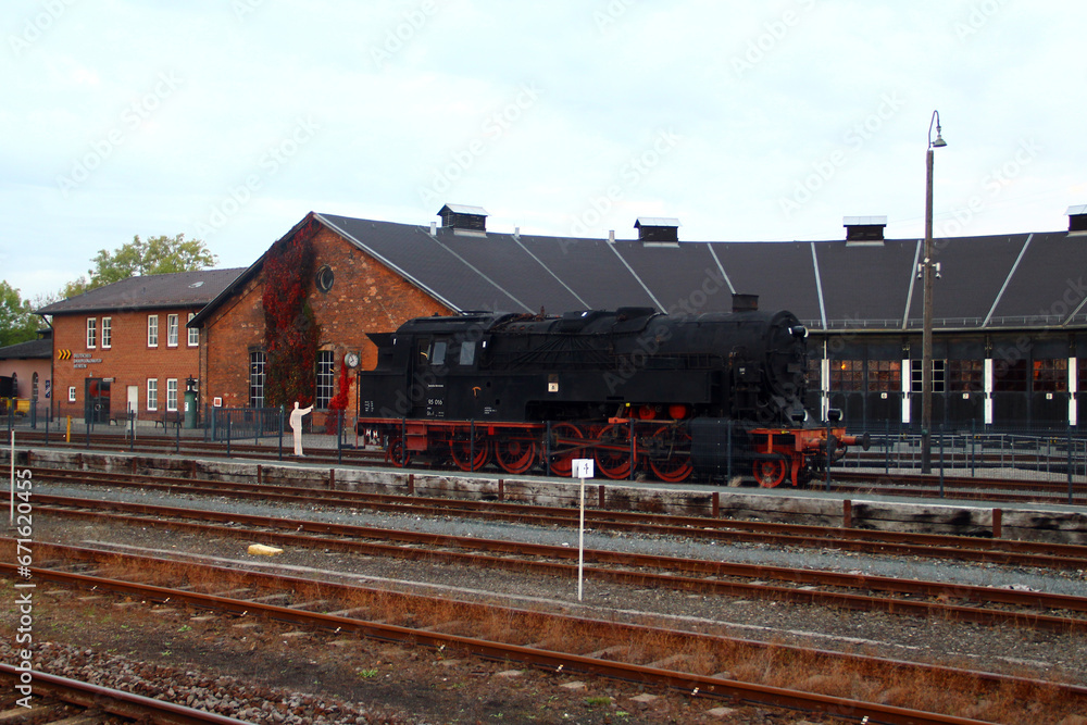 Neuenmarkt-Wirsberg, Germany - October 13, 2023: The German Steam ...