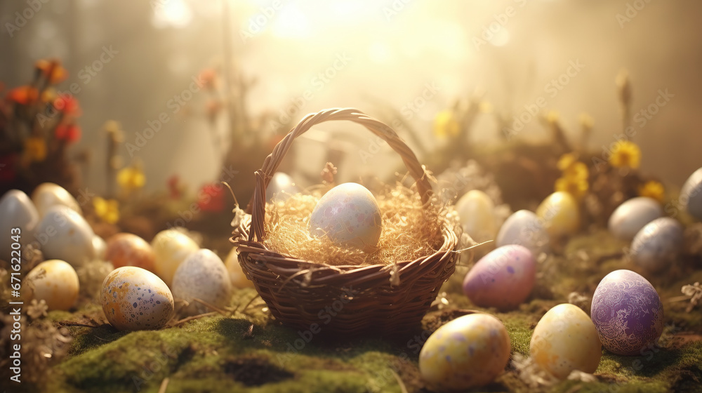 Easter - Celebrating the resurrection of Jesus Christ with religious ...