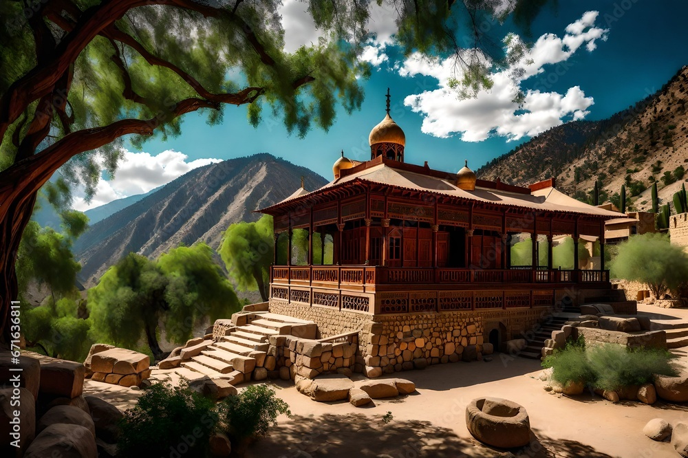 temple of heaven ziarat in pakistan,pakistani cultural heritage ...