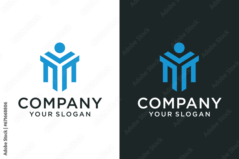 Accounting Logo design inspiration Statistics Bar Chart Marketing Chart ...