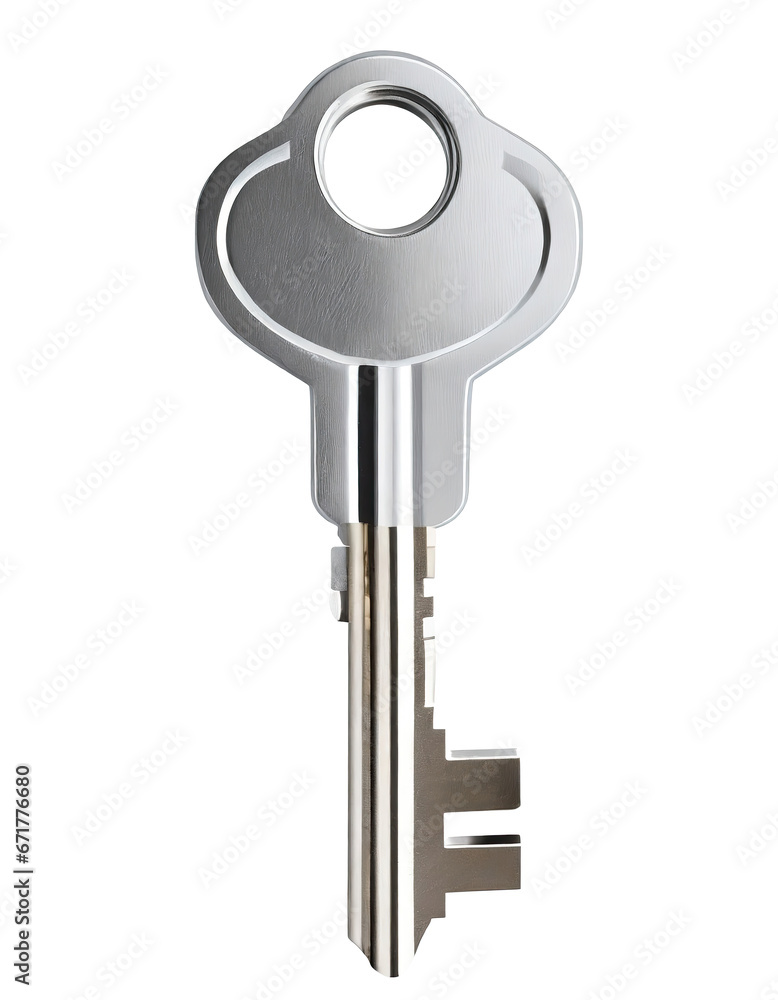 realistic metal key isolated on a transparent background. PNG, cutout ...