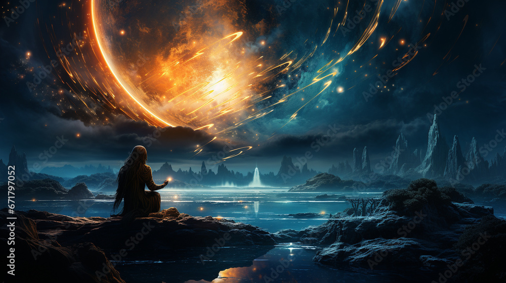 Aquarius: A visionary water bearer pouring streams of consciousness ...