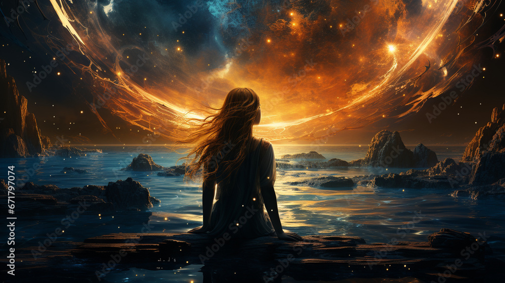 Aquarius: A visionary water bearer pouring streams of consciousness ...