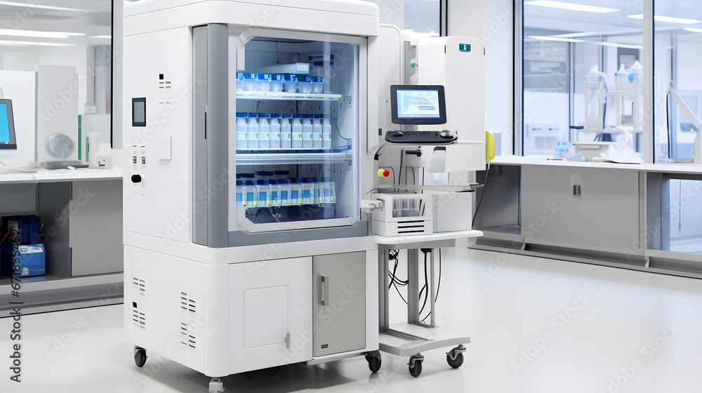 Automated medical dispensing system, technology picture, advanced ...