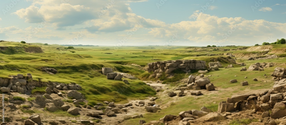 The Dilmun civilization a Sumerian land in Bahrain was characterized by ...