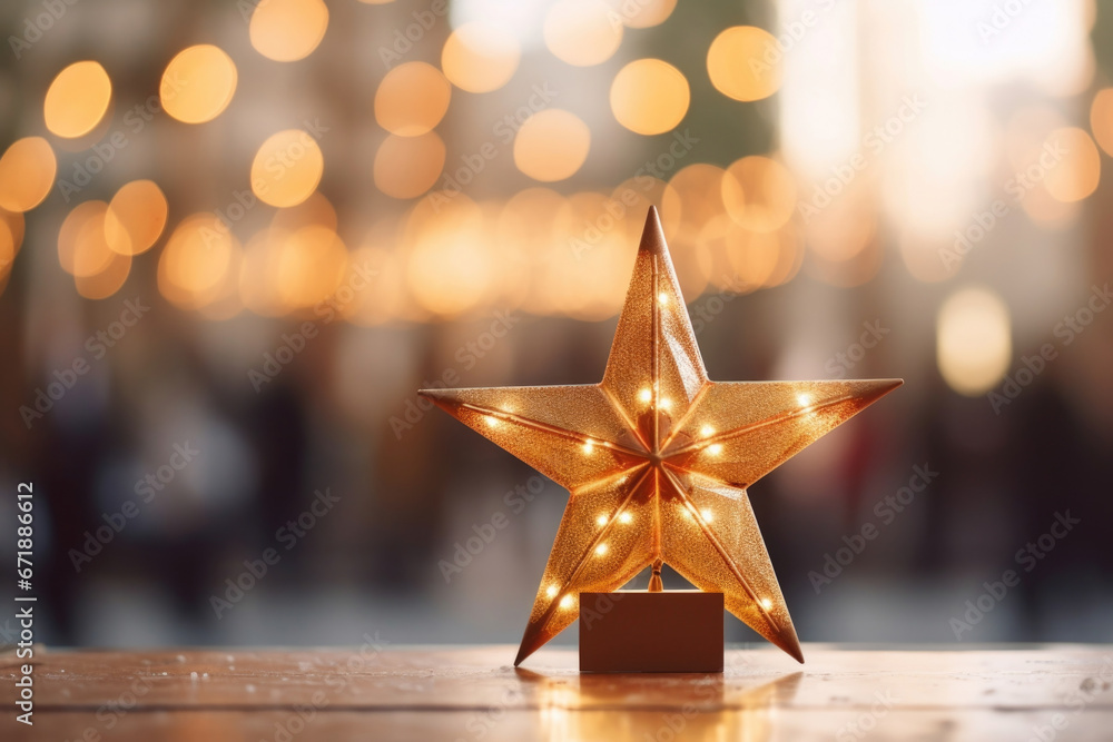 The Star Podium, inspired by the iconic symbol of Christmas, embodies ...
