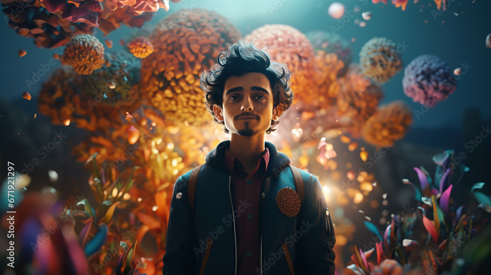 Ethereal Being of the Fabled Realm, Embodiment of Fantasia, the Surreal ...