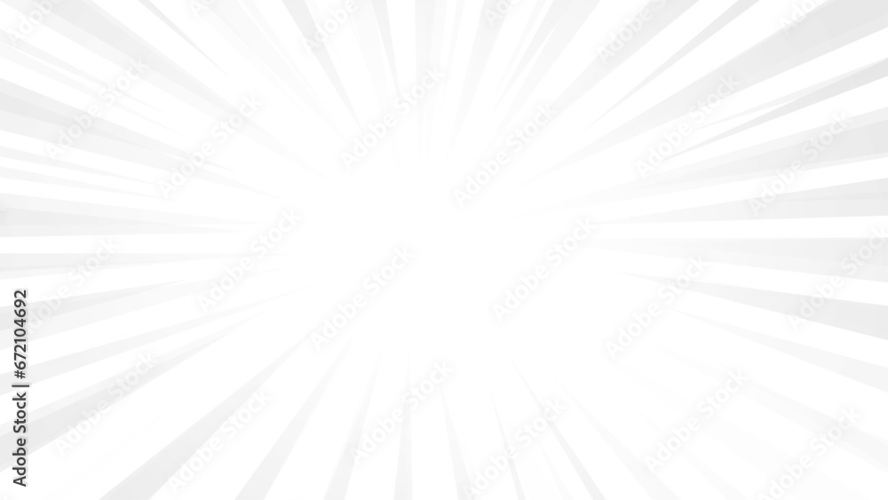 Comic lines frame representing speed or explosion. Cartoon blast ...