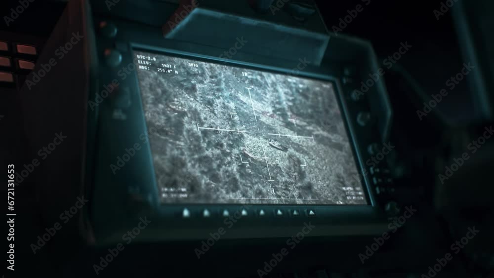 Vidéo Stock Tracking the terrorist forces to perform a destructive ...