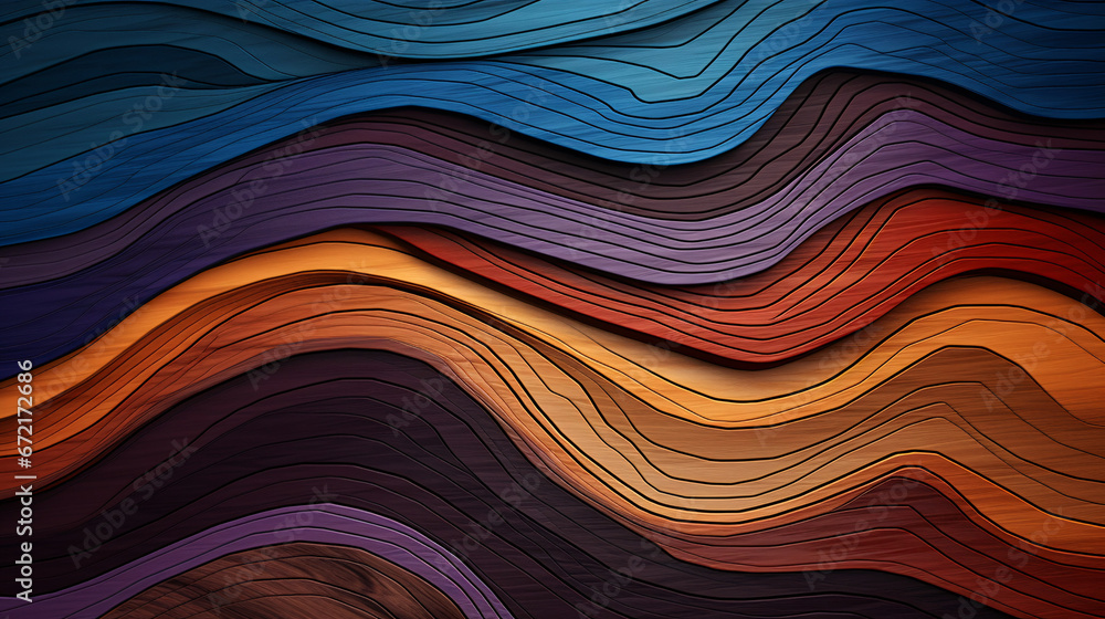 Funky Wood-Inspired Digital Patterns Background for Modern Designs and ...