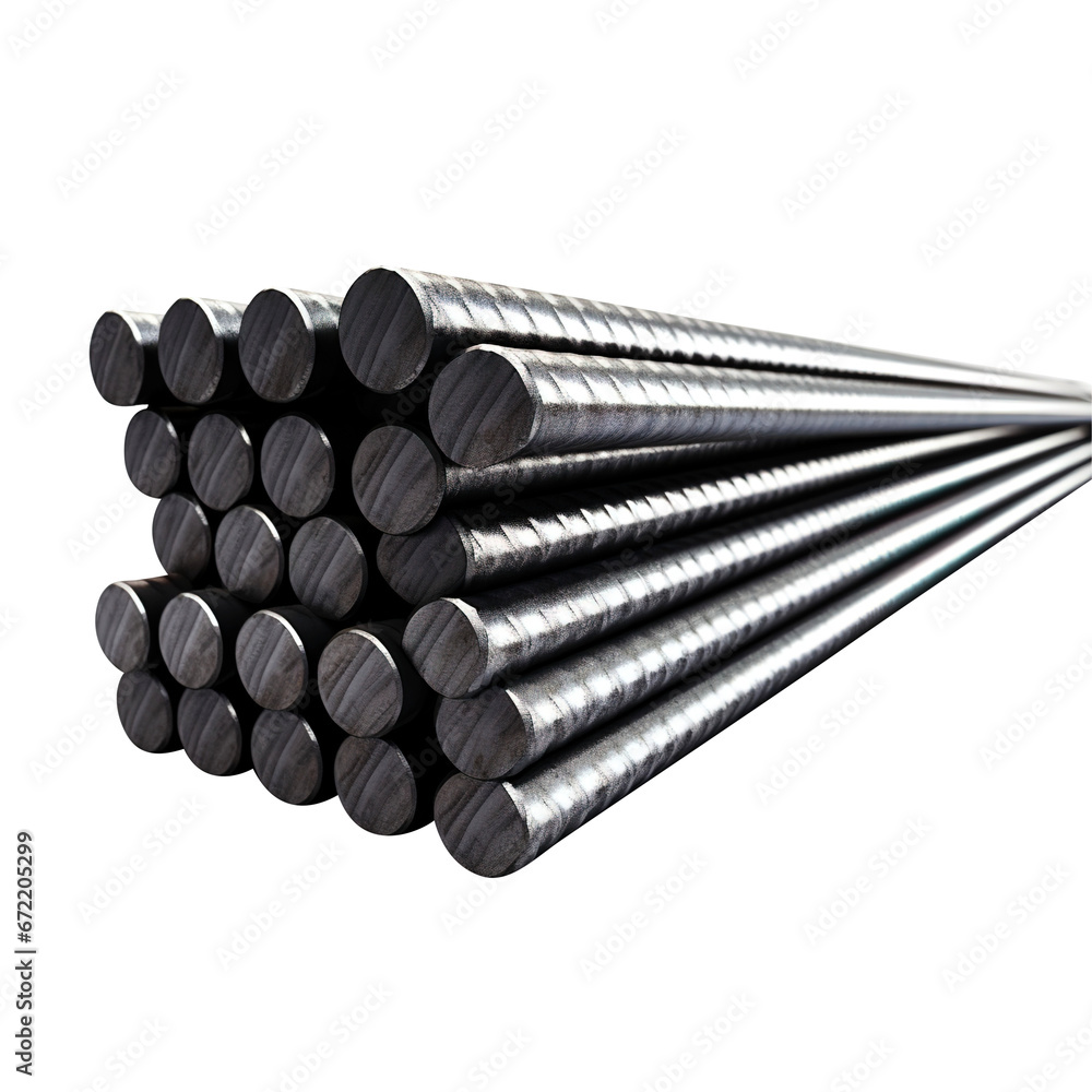 Steel reinforcement bars isolated on transparent background Remove png ...