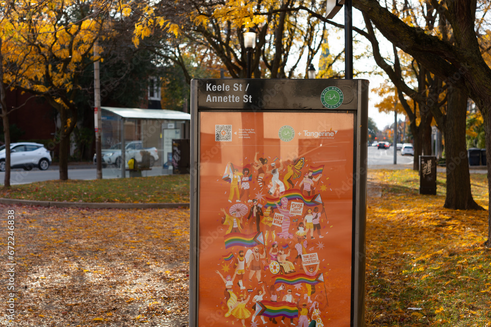 Toronto Transportation Authority Bike Share Toronto bike rack poster ...
