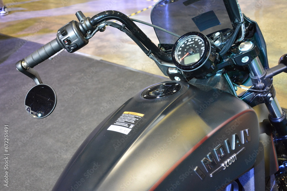 Indian scout speedometer at performance and lifestlye expo in Pasay ...