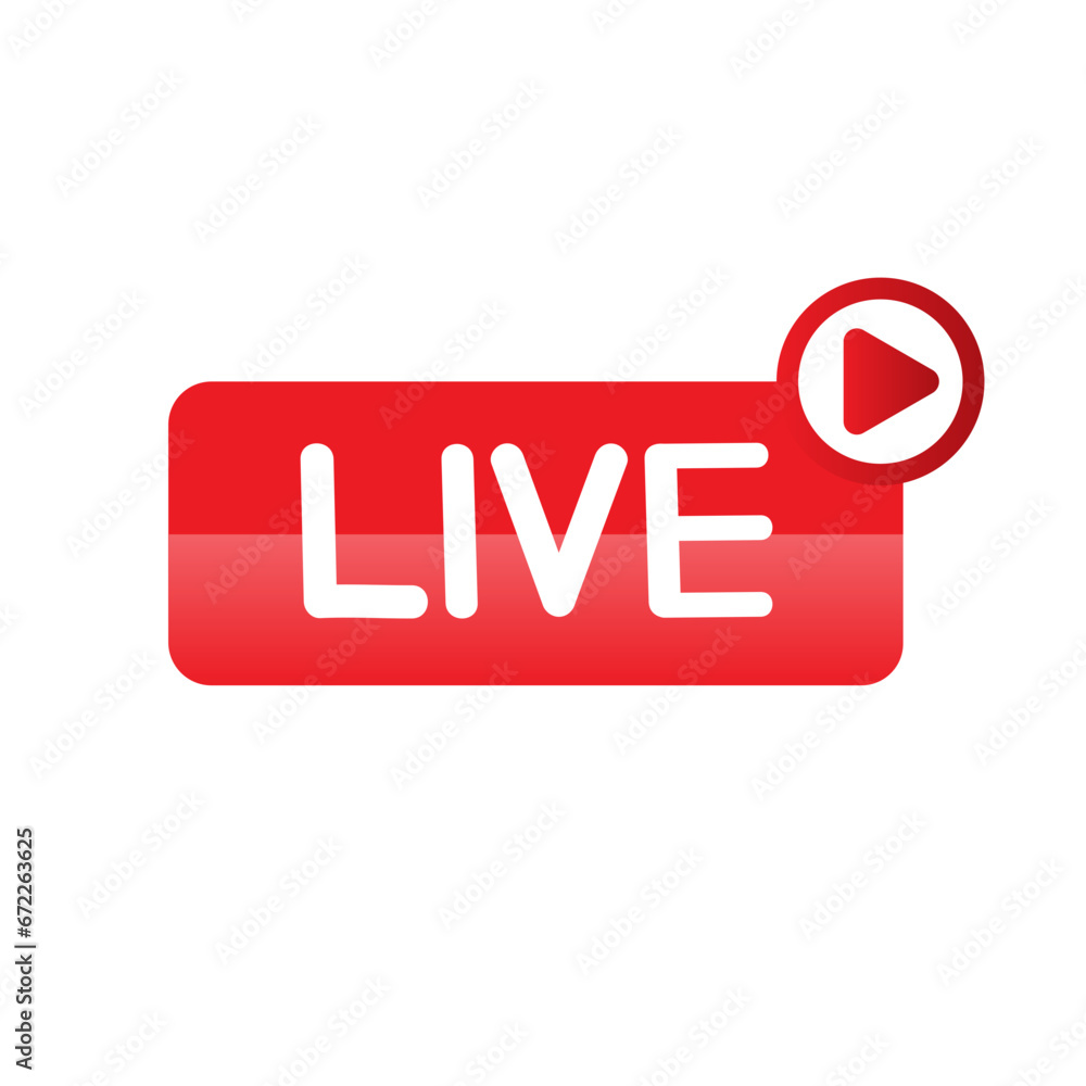 live stream Stock Vector | Adobe Stock