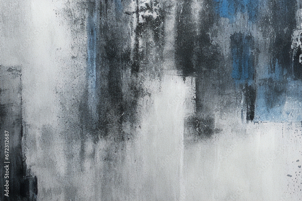 Glitter mist. Paint water splash. Magic spell. Blue silver gray color ...