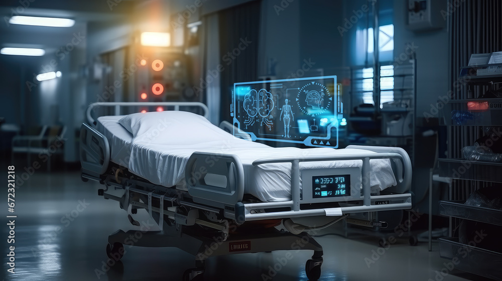 Patient identification and medical records in a hospital recovery room ...