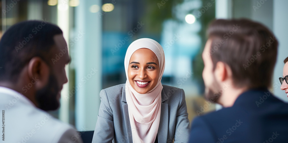 Beautiful Race and Ethnicity Diversity at Work. People From Different ...
