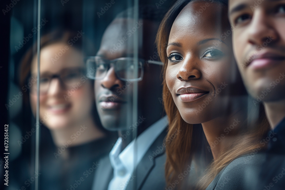 Beautiful Race and Ethnicity Diversity at Work. People From Different ...