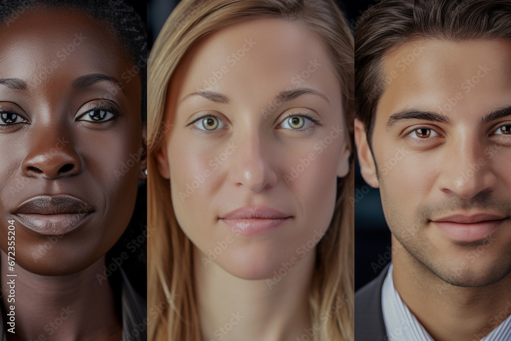 Beautiful Race and Ethnicity Diversity at Work. People From Different ...