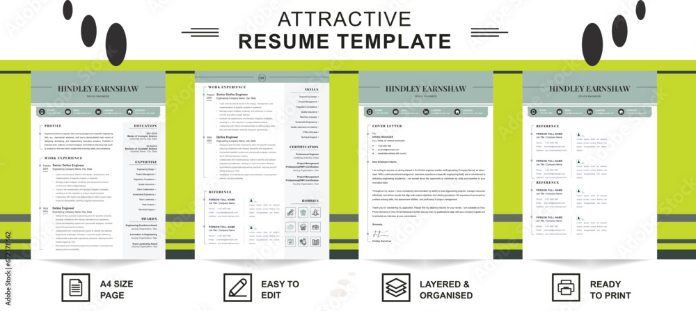 resume and cover letter, professional resume, resume templates 2024 ...