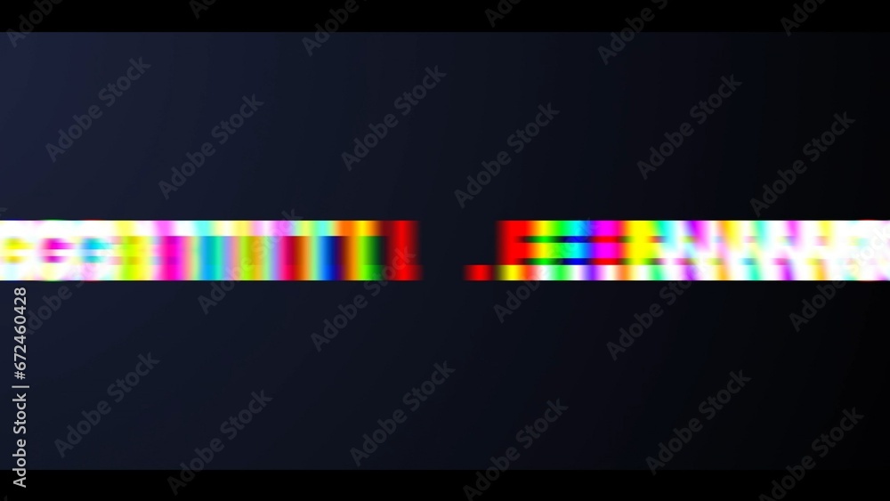 RGB Slide In Title Intro Template Stock Template | Adobe Stock