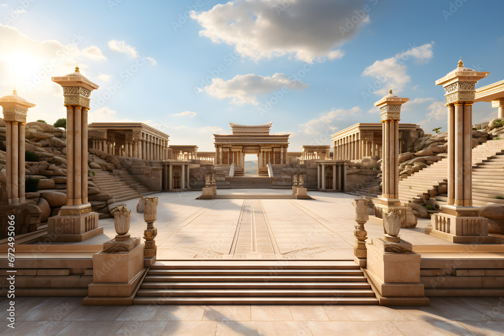 Herod built the second temple during the time of Jesus, It is an ...