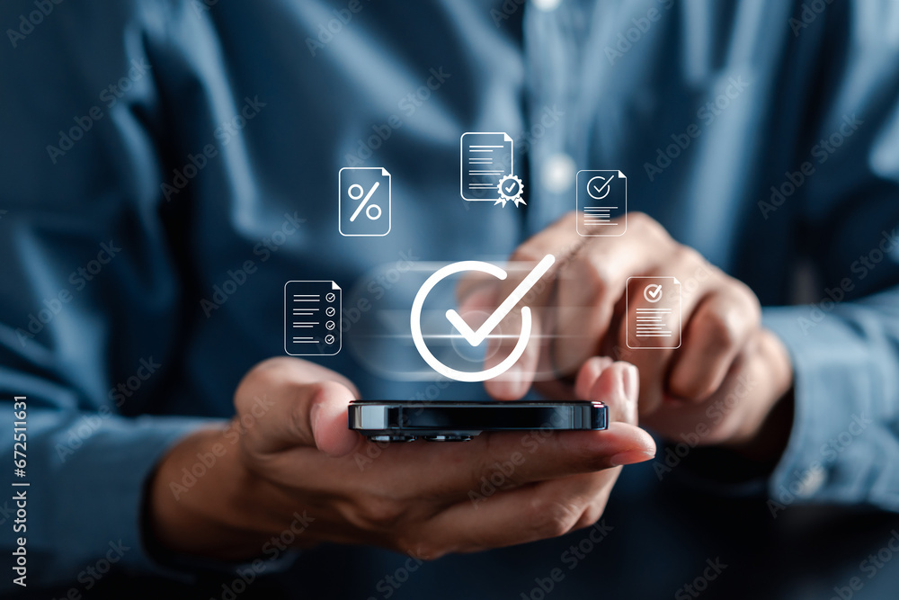 Assessment for certificate good quality product, digital improvement QC ...