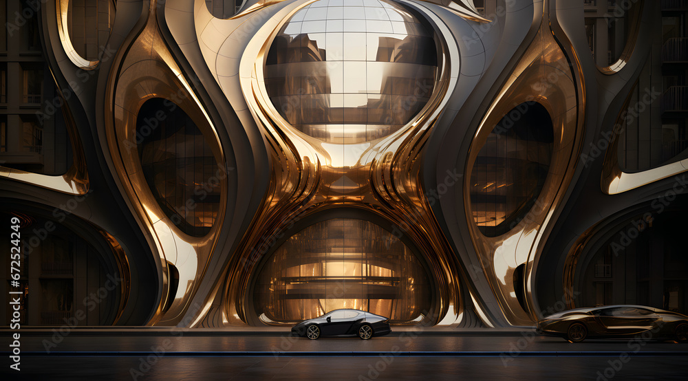 modern architecture structure, playful repetitions an impressively ...