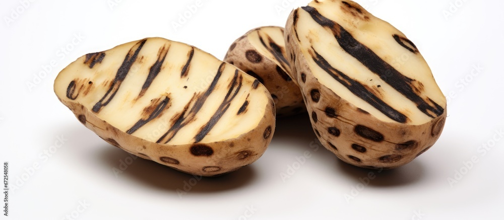 Zebra chip disease can affect potatoes causing dark lines inside the ...